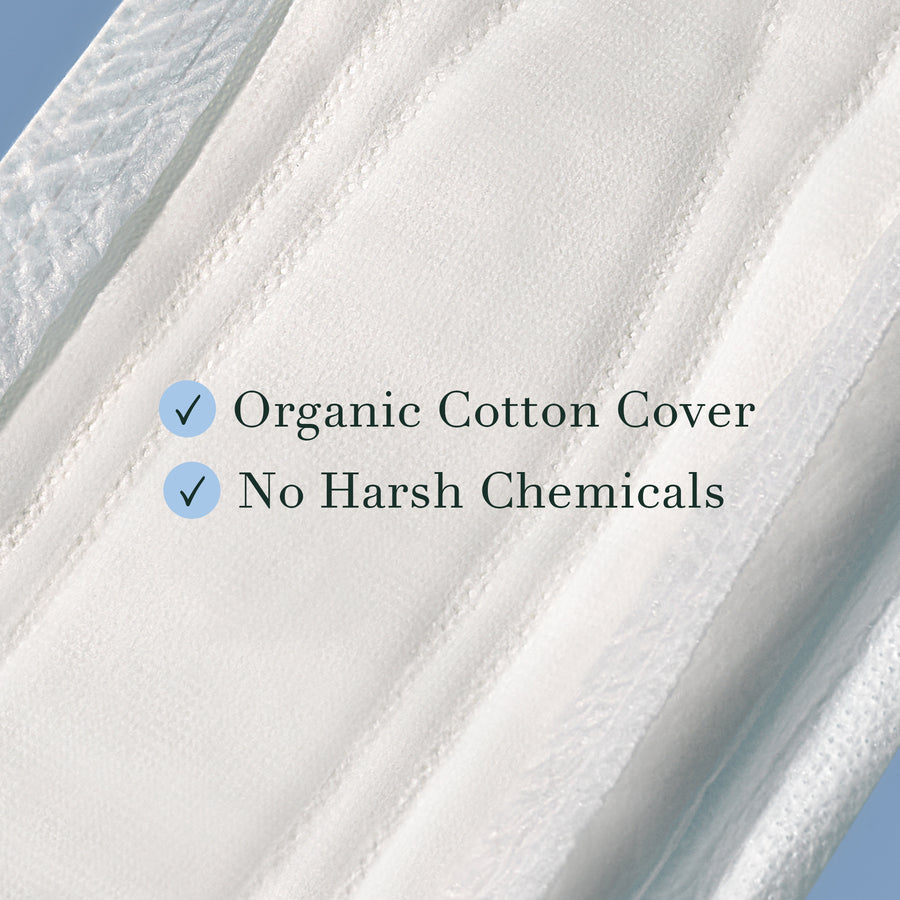 Incontinence Pads | Organic Cotton Cover Incontinence Pads | Rael