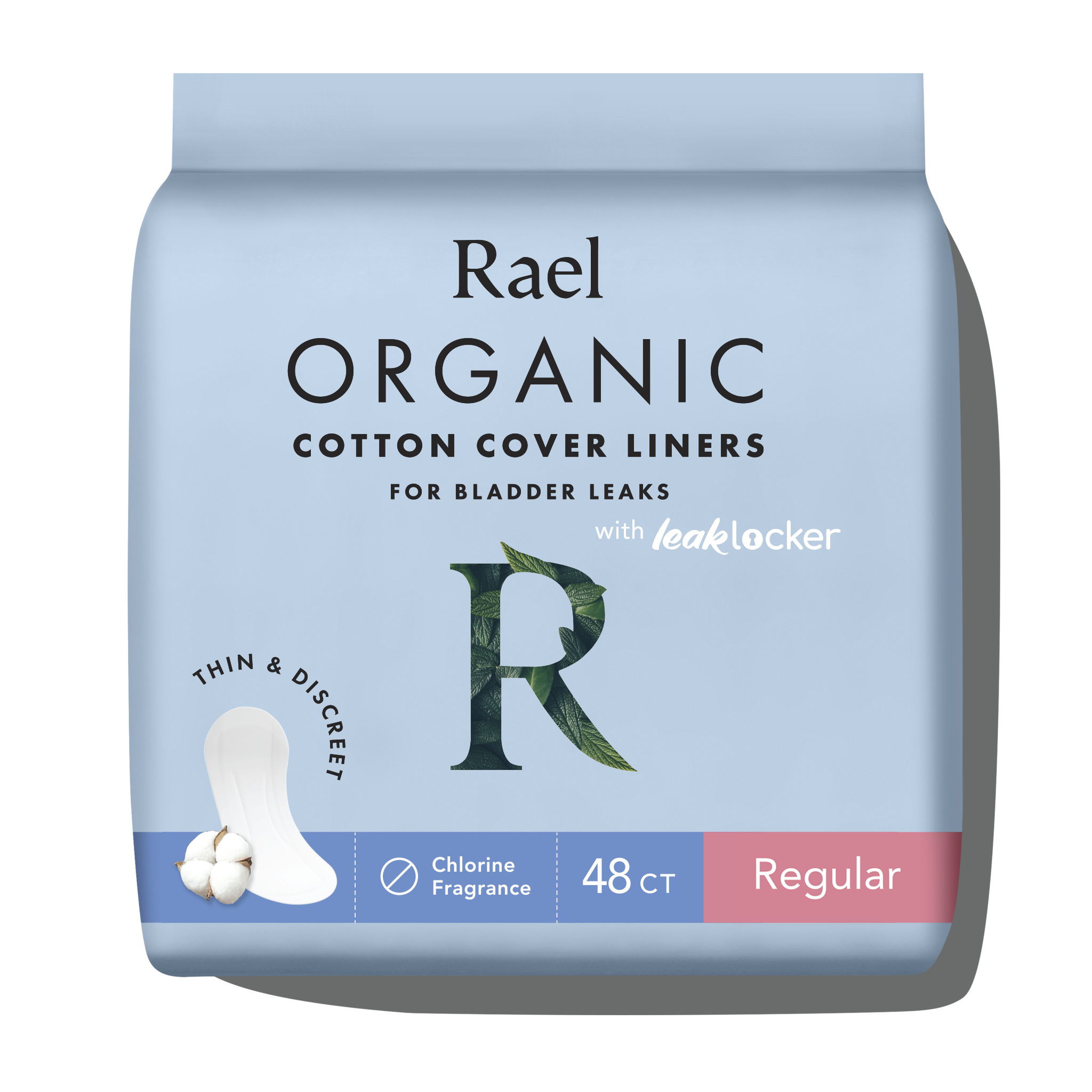 Organic Cotton Cover Incontinence Liners | Rael