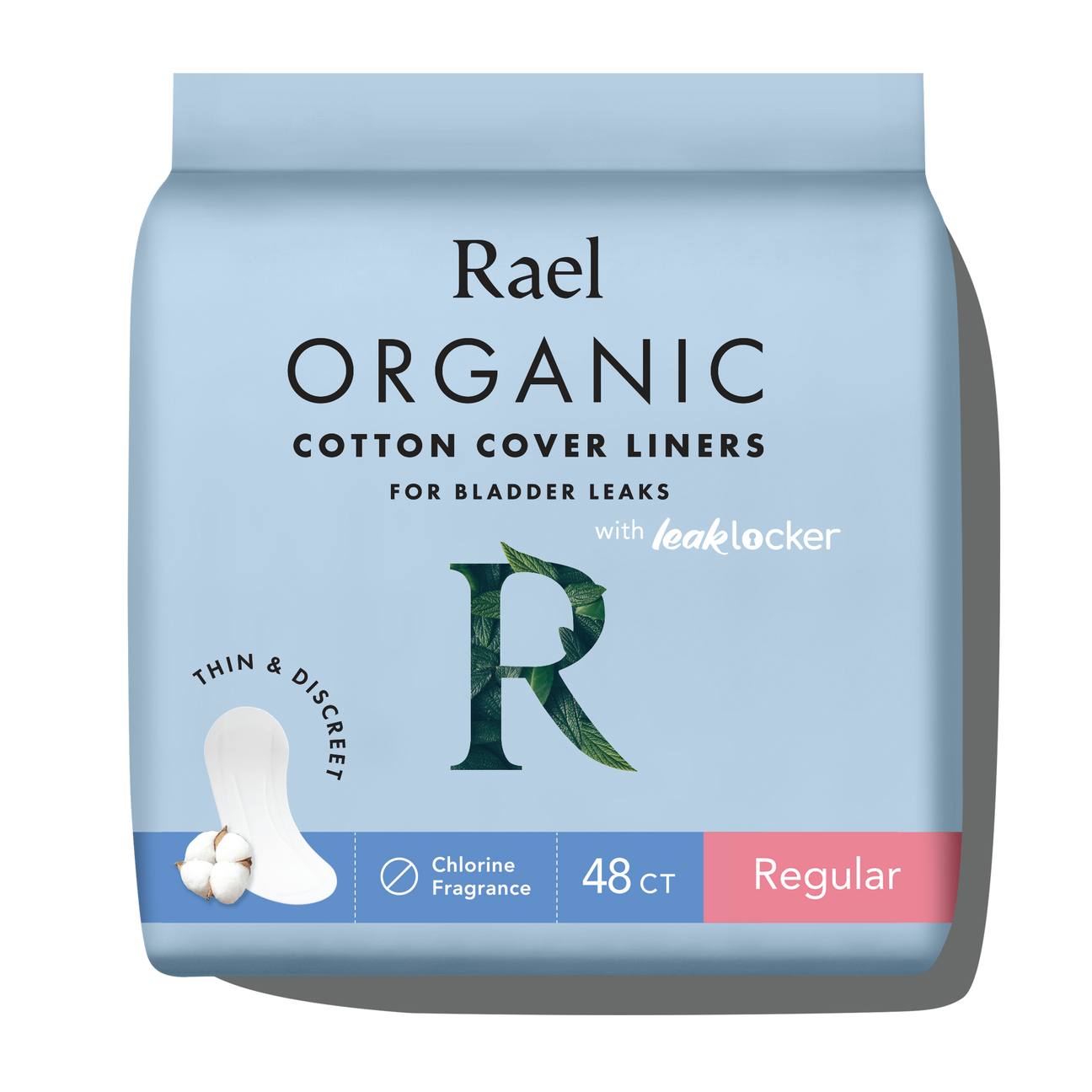 Organic Cotton Cover Incontinence Liners | Rael