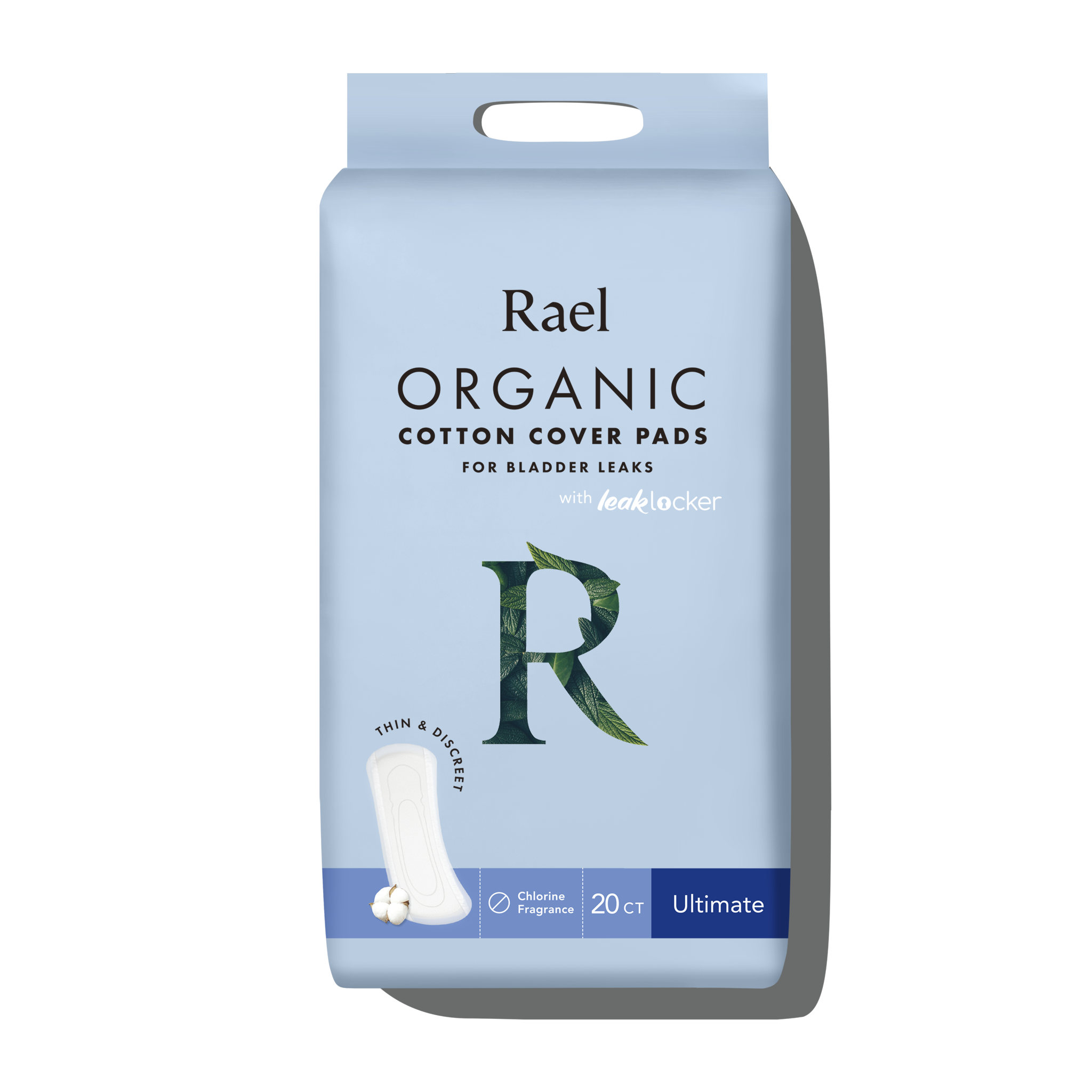 Incontinence Pads | Organic Cotton Cover Incontinence Pads | Rael