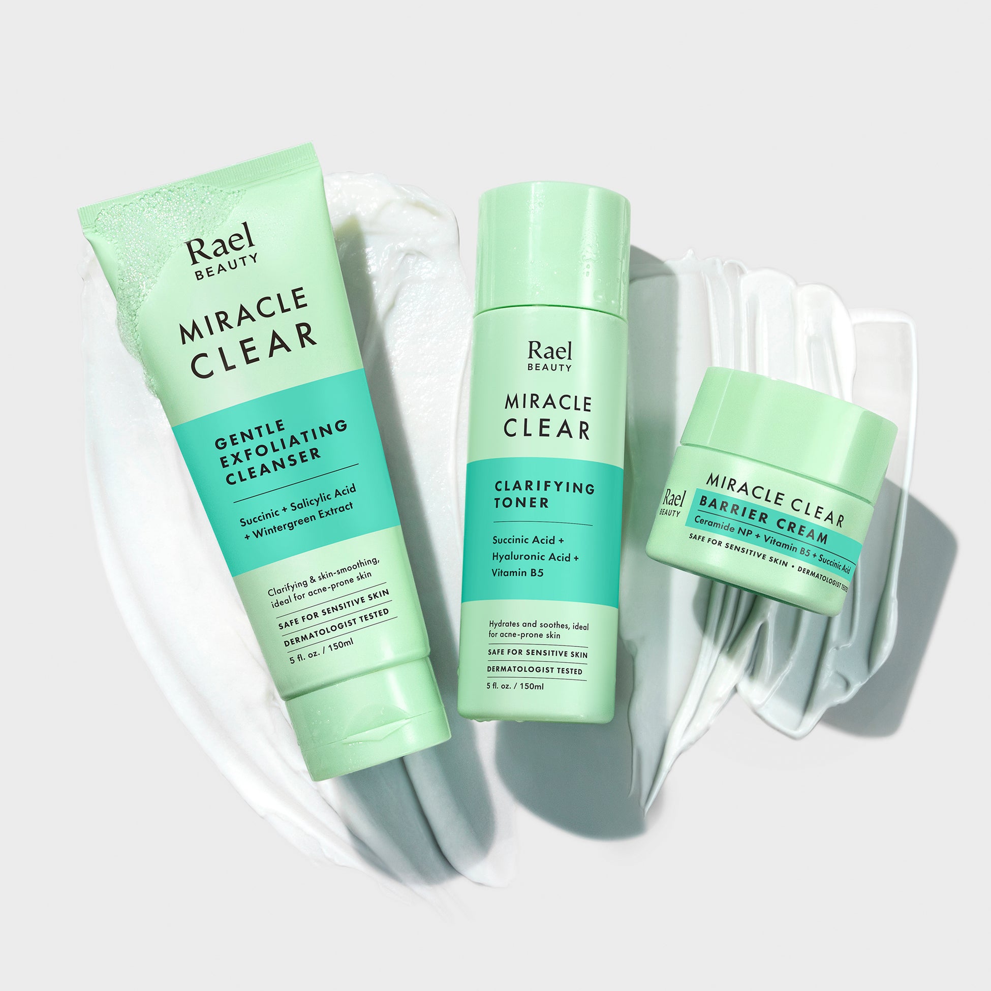3-Step Acne-Fighting System | Miracle Clear | Rael