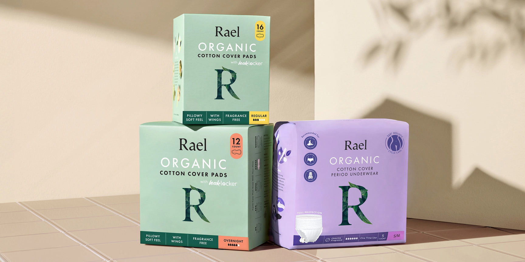 Period Products | Menstrual Products | Rael
