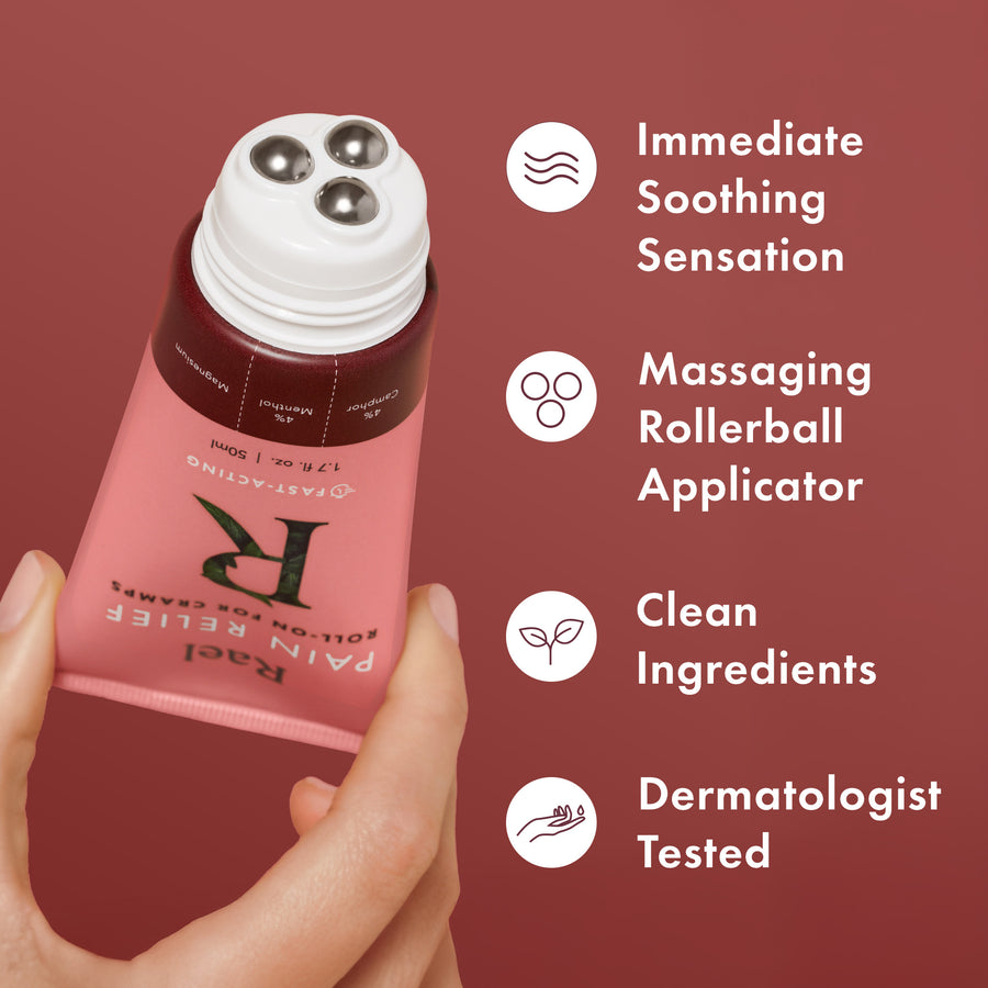 Menstrual Pain Relief Roll On for Cramps | Rael