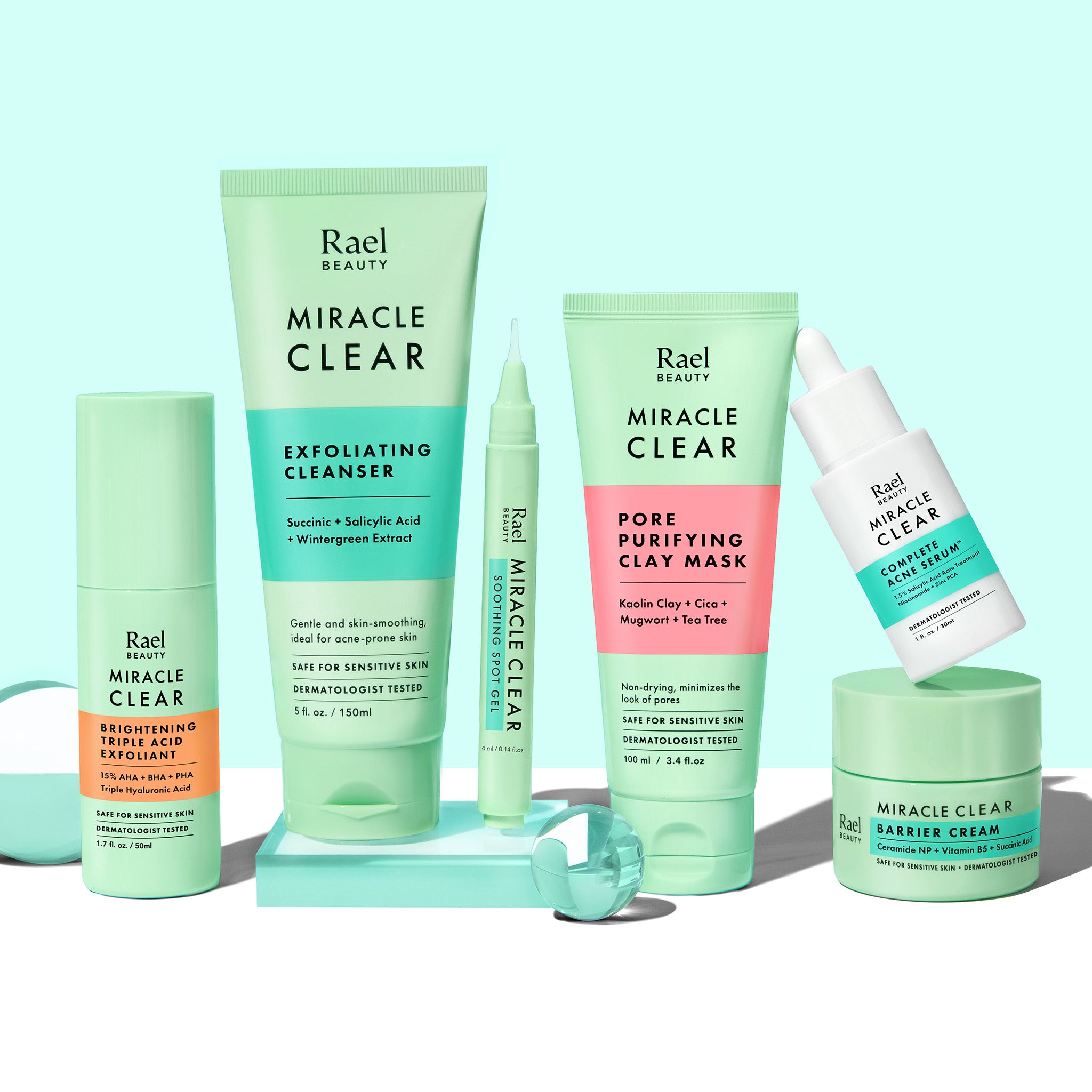 Miracle Clear Clarifying Toner for Sensitive Skin | Rael