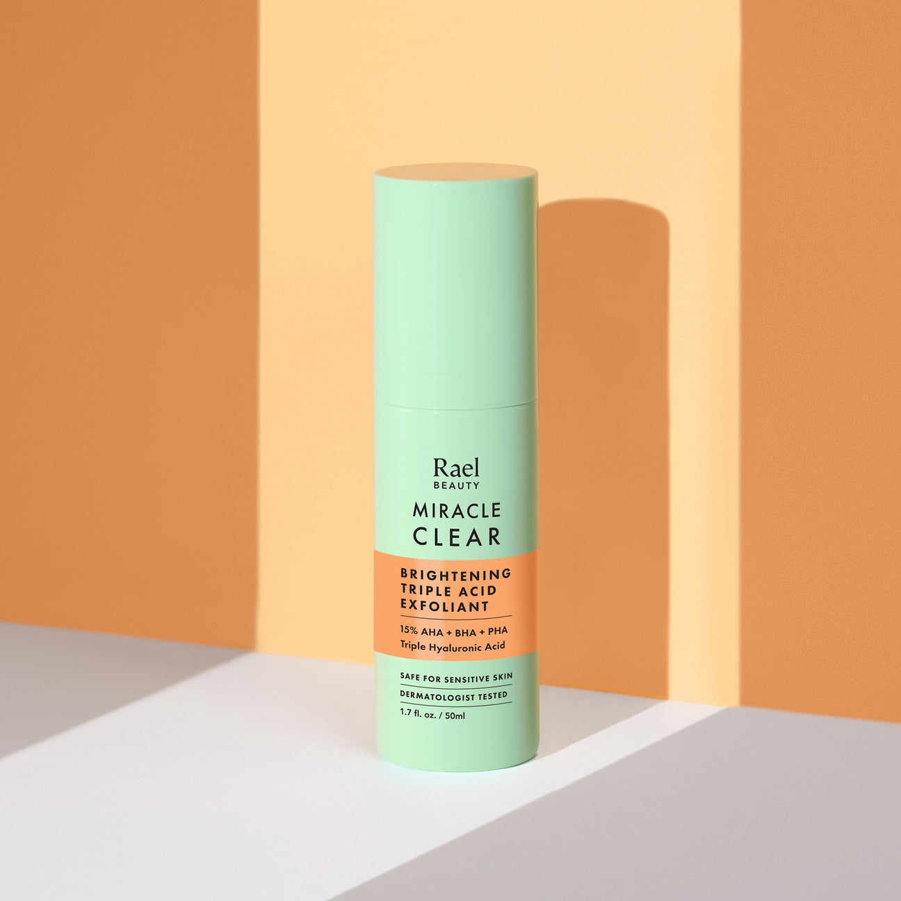 Miracle Clear Brightening Triple Acid Liquid Exfoliator | Rael