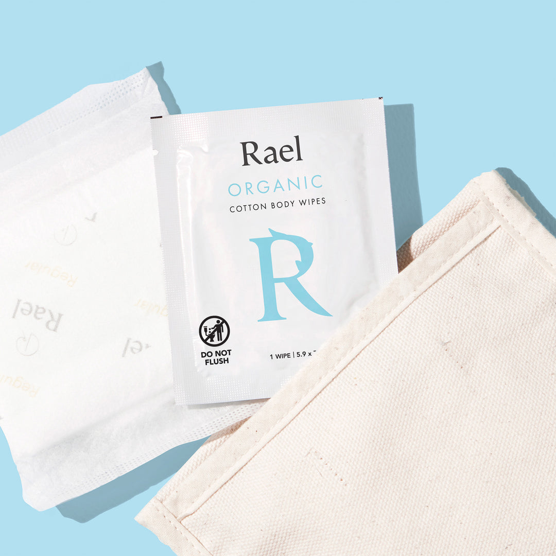 Organic Cotton Wipes | Organic Feminine Wipes | Rael