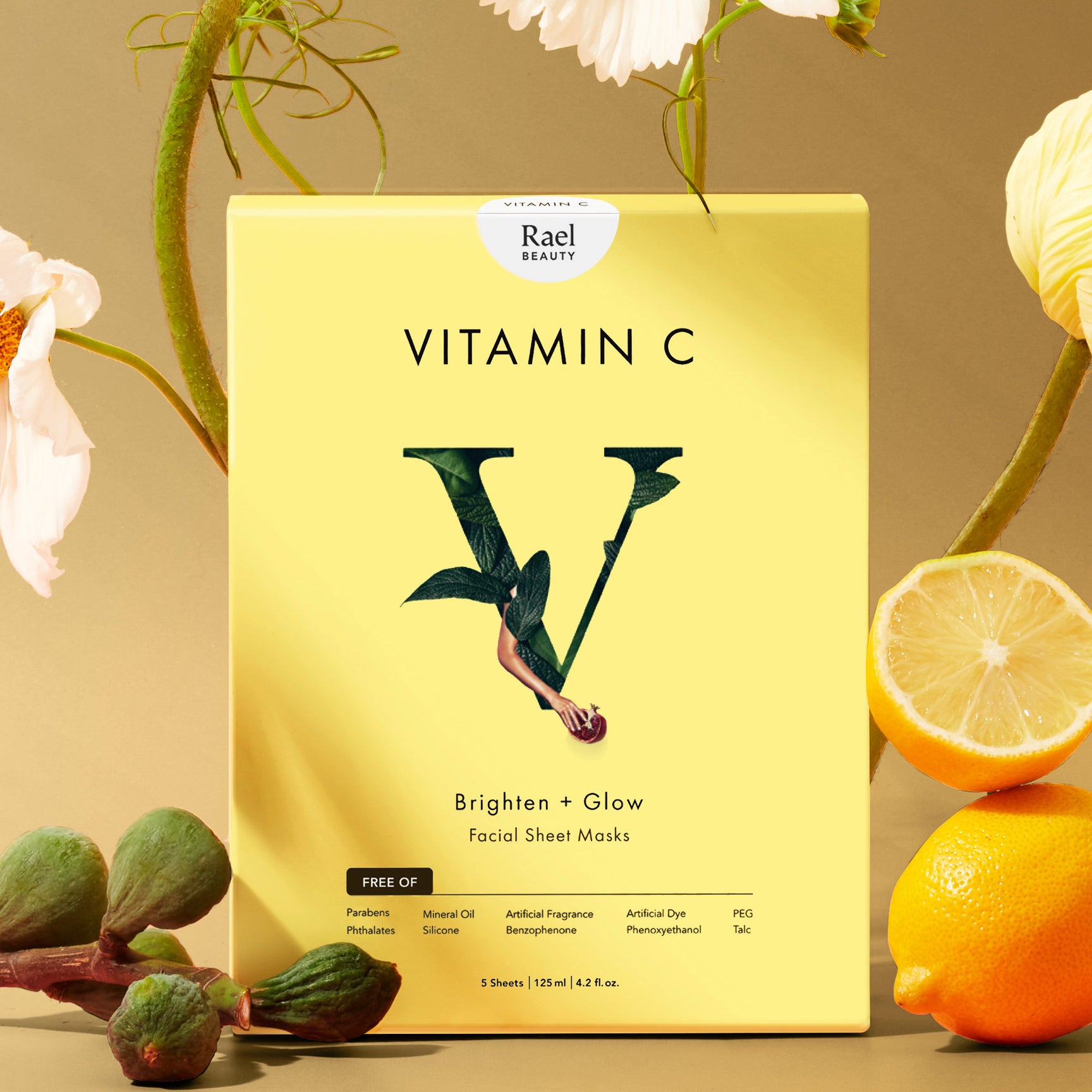 Sheet Masks | Vitamin C Face Masks | Rael