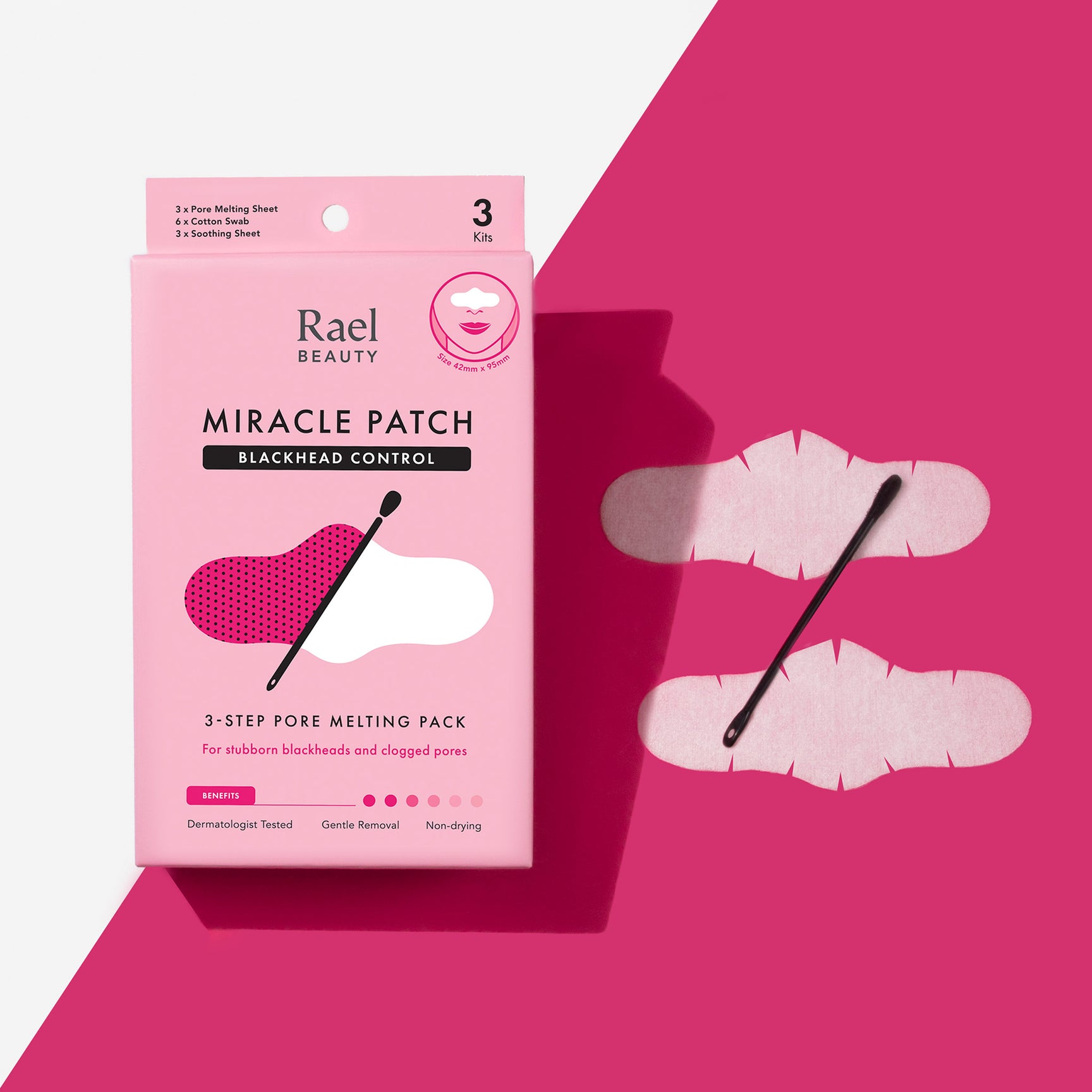 Miracle Patch 3-Step Pore Melting Pack – Rael