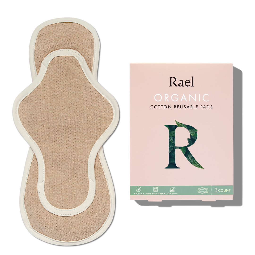 Rael Reusable Menstrual Pads Made With Organic Cotton