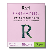 Organic Cotton Core Tampons | Rael